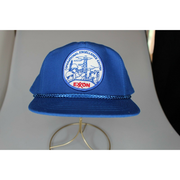 unbranded | Accessories | Vtg Exxon Operational Excellence Center Hat ...